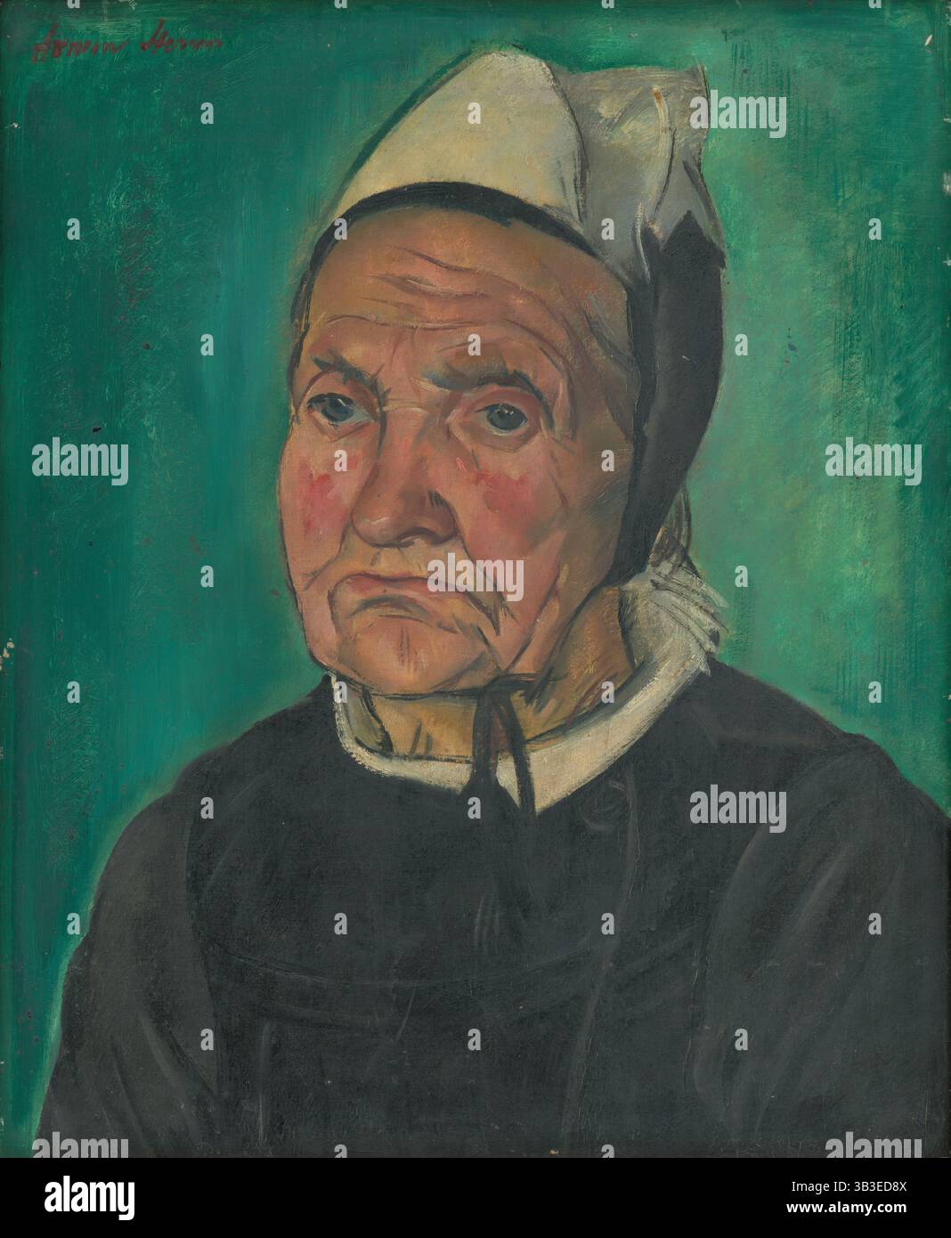 Head of a Breton Woman, 1930-1935 Stock Photo - Alamy