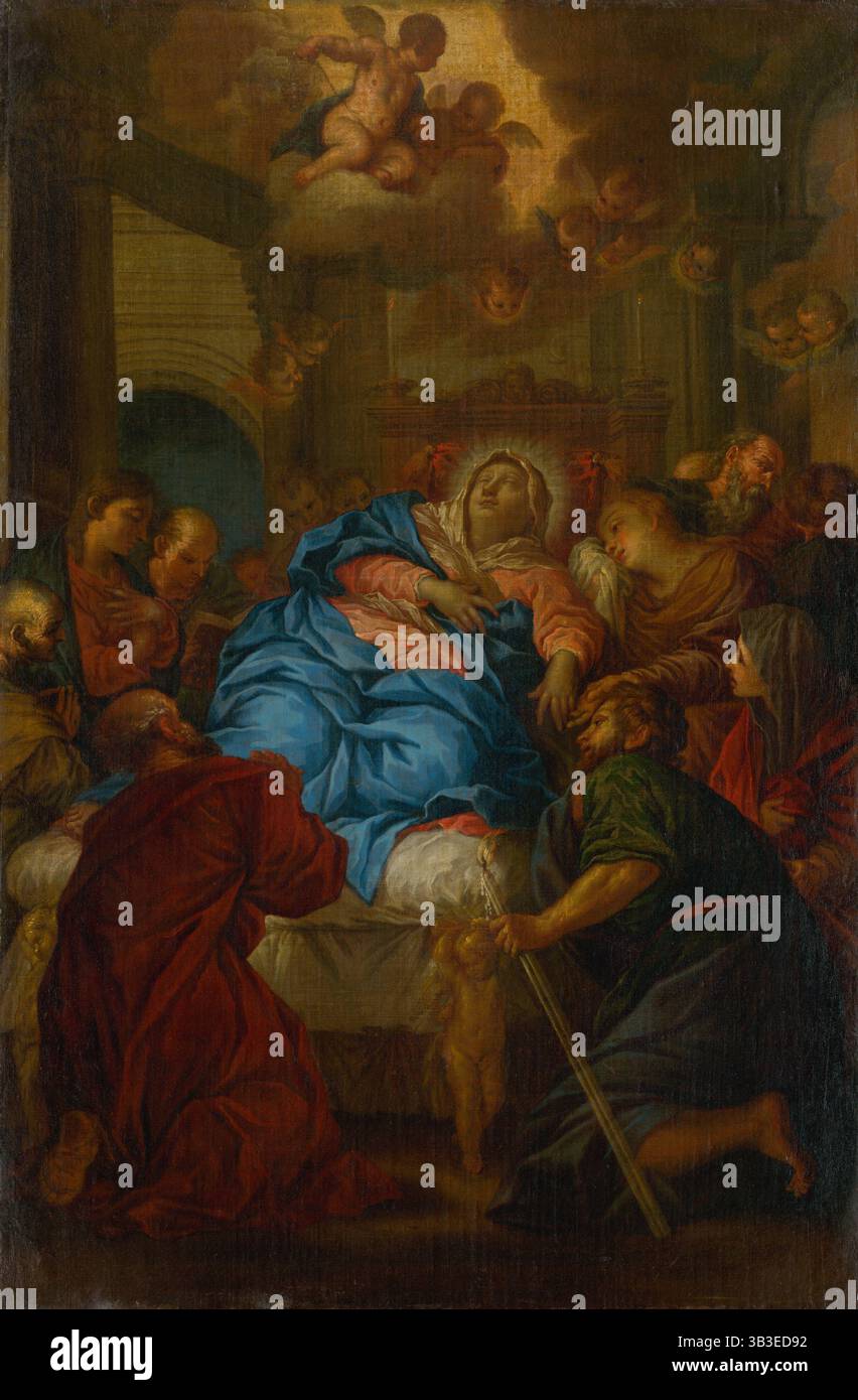 Death of the Virgin Mary, 1620-1630 Stock Photo - Alamy