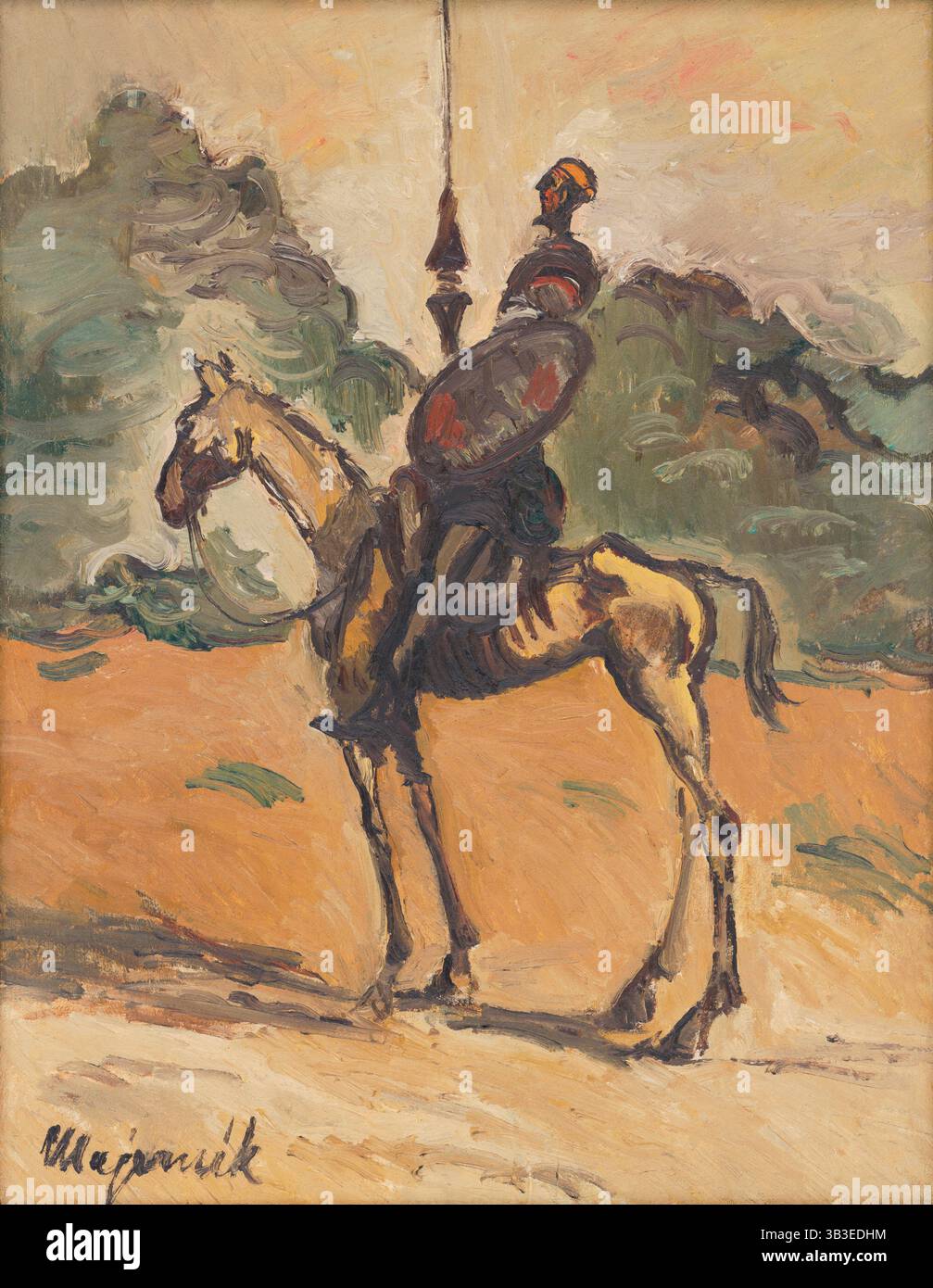 Don quixote riding on horse hi-res stock photography and images - Alamy