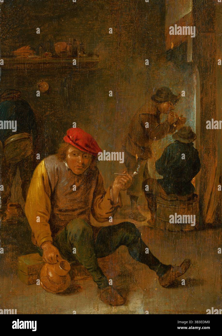 Pipe smokers 17th century hi-res stock photography and images - Alamy