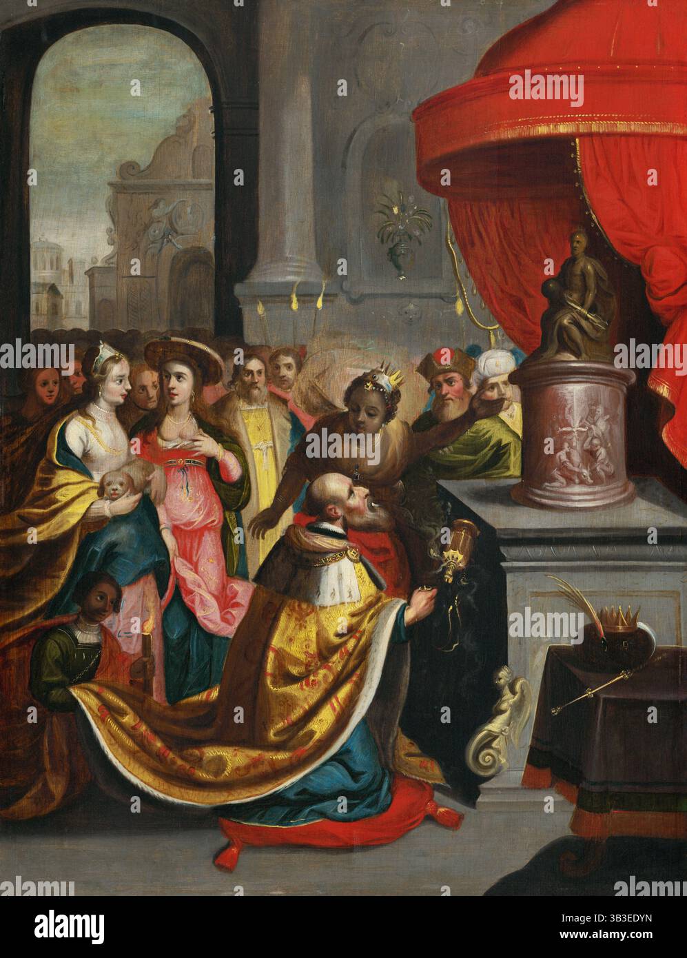 Solomon's Idolatry, 1630-1640 Stock Photo - Alamy
