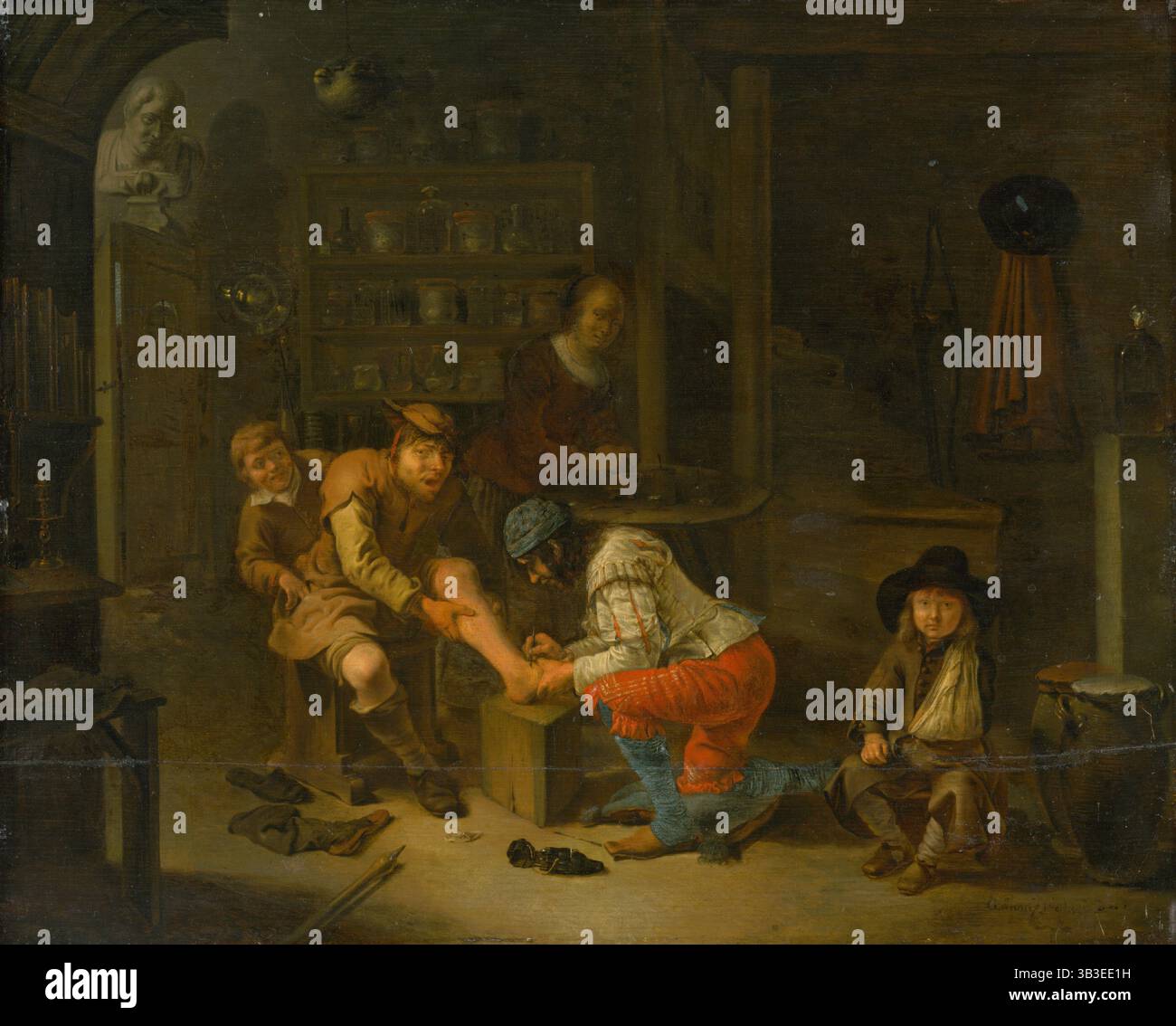 17th century apothecary scene hi-res stock photography and images - Alamy