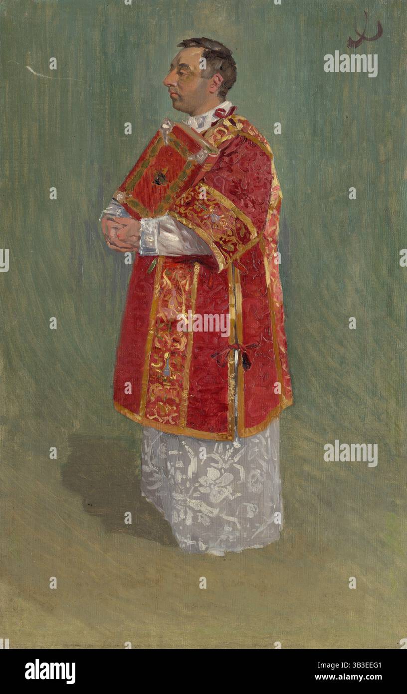 Clergyman praying hi-res stock photography and images - Alamy