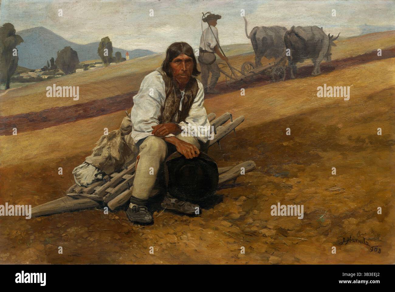 Native Land II, 1908 Stock Photo - Alamy