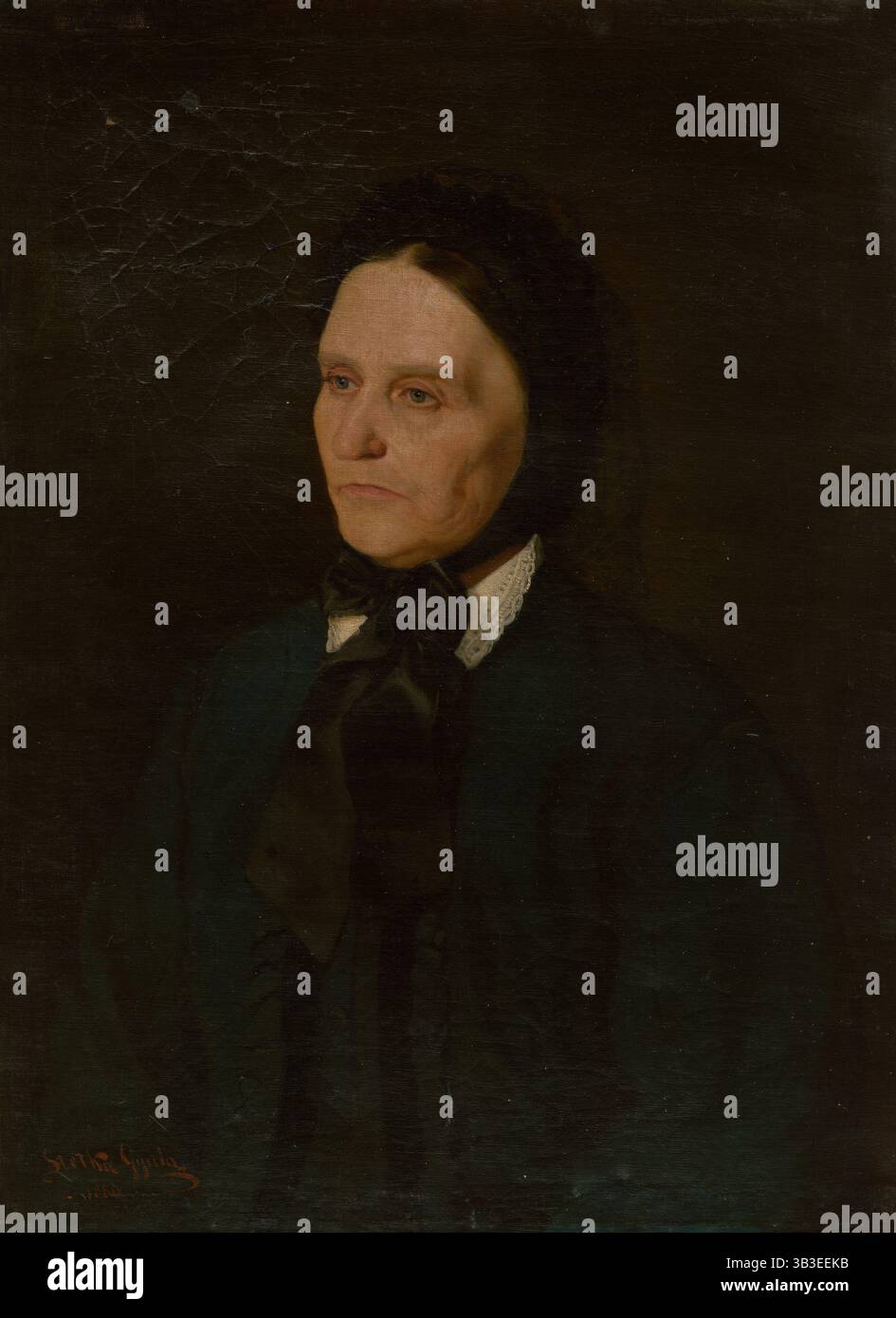 1900 woman studio portrait hat hi-res stock photography and images - Alamy