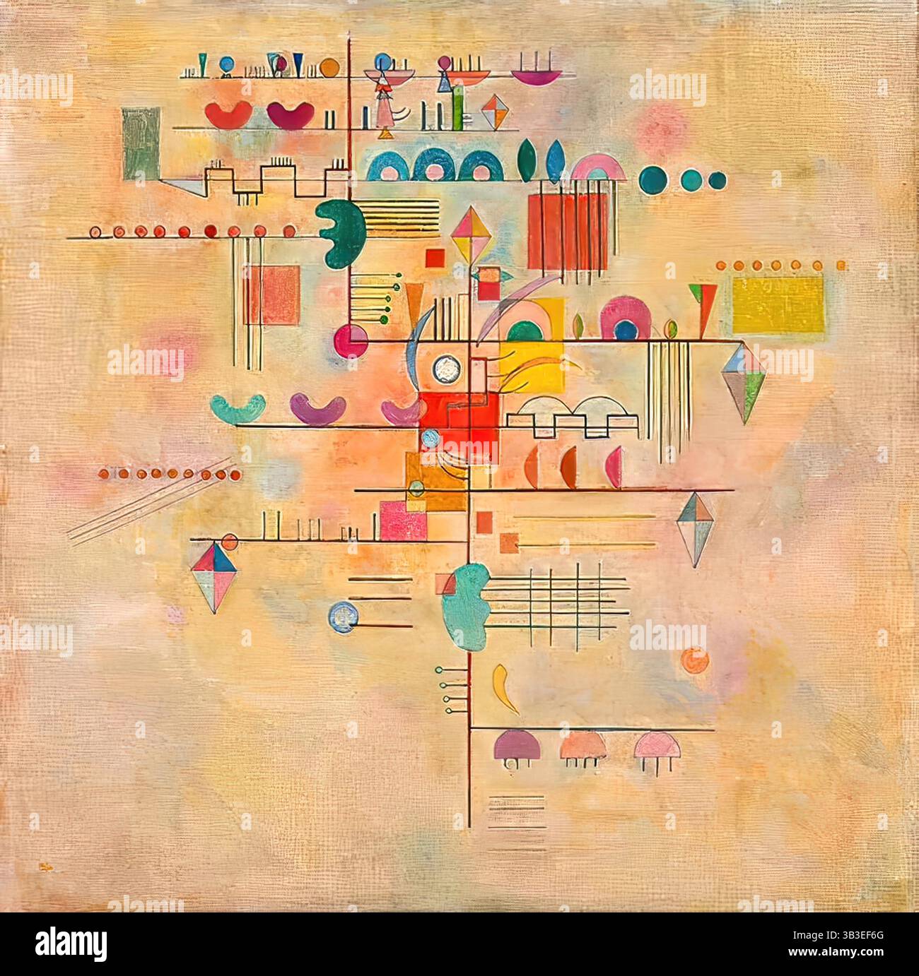 Classic kandinsky work hi-res stock photography and images - Alamy