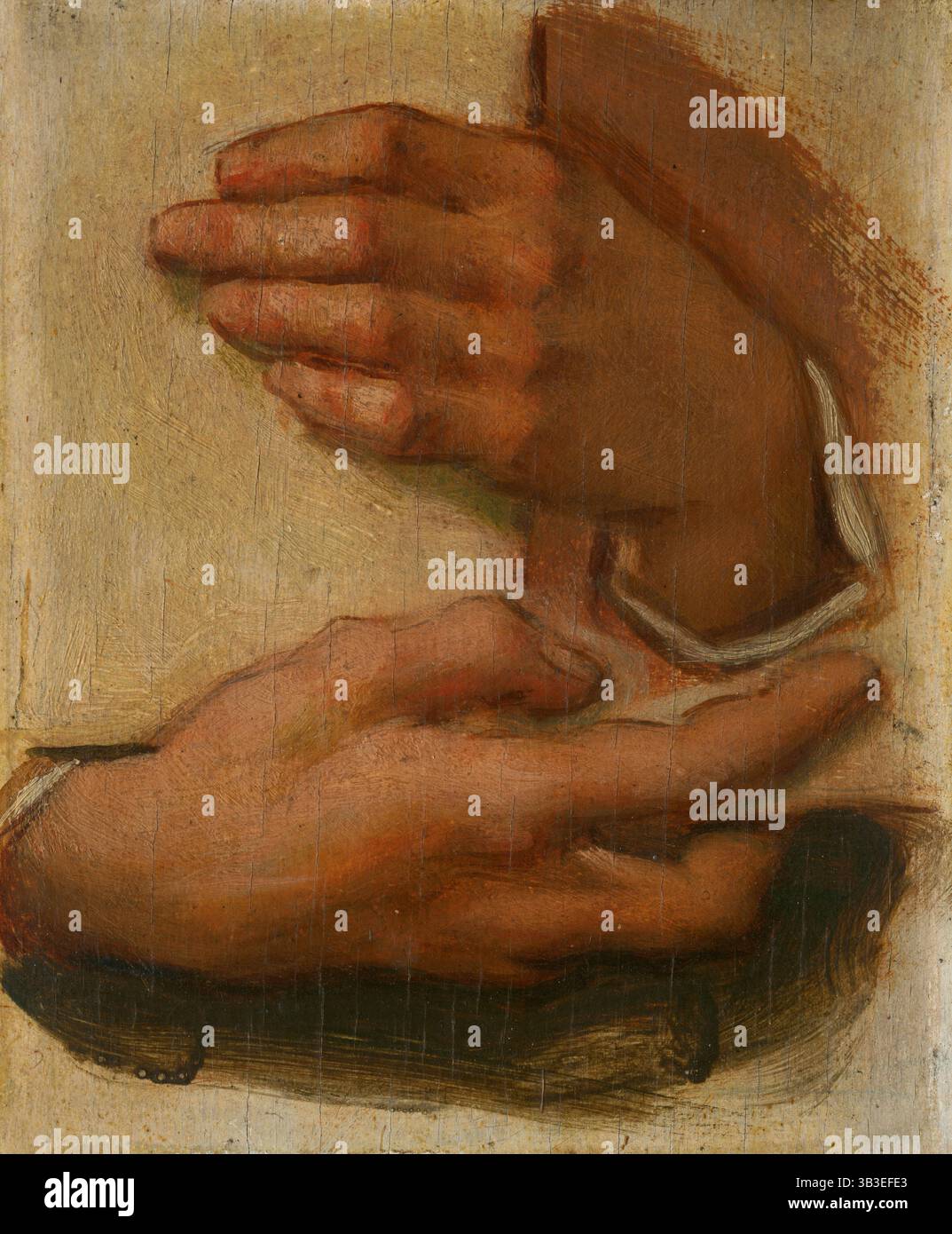 Study of Hands, 1895-1900 Stock Photo - Alamy