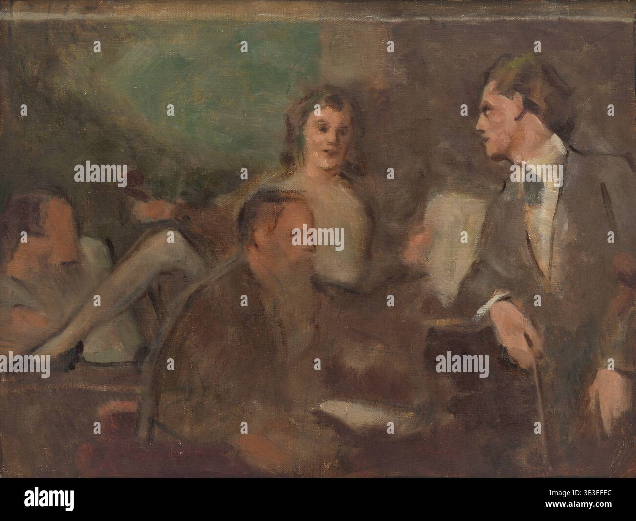 Concert at home, 1910-1930 Stock Photo - Alamy