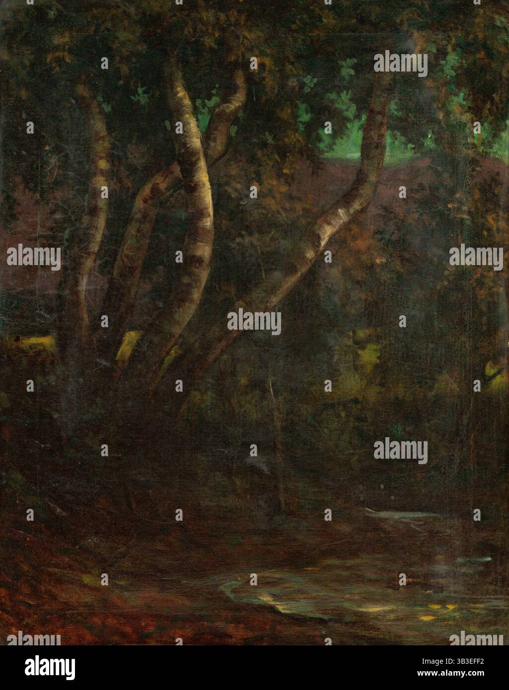 Forest painting 1900 hi-res stock photography and images - Alamy