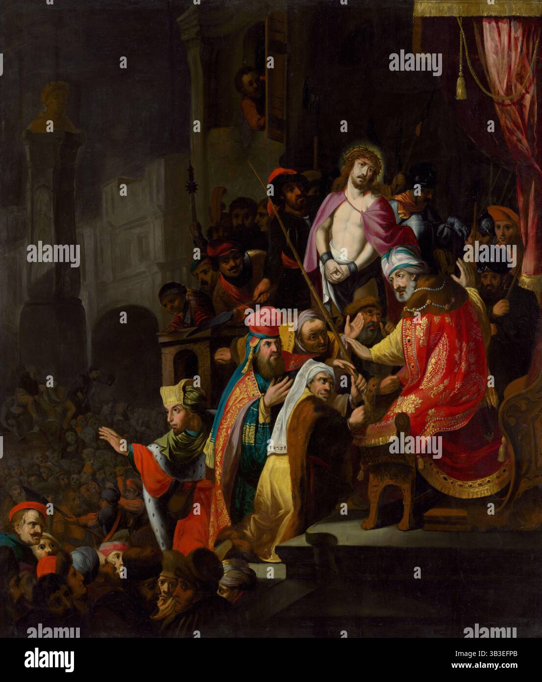 Christ before Pilate, 1650-1700 Stock Photo - Alamy