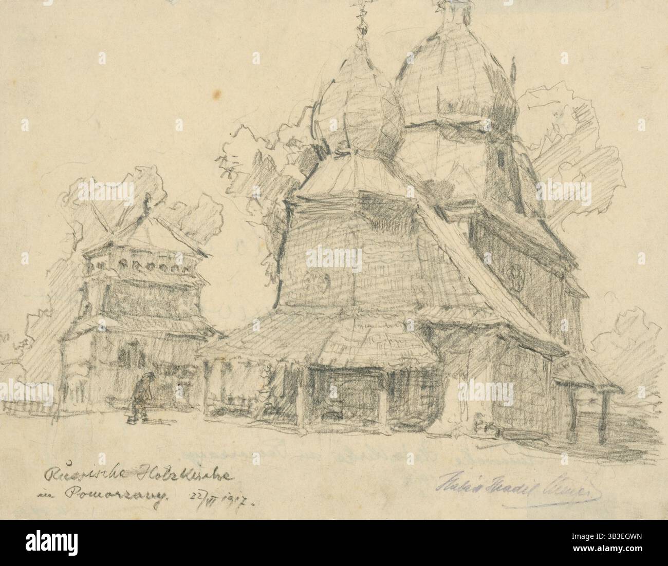 Wooden church 1910s hi-res stock photography and images - Alamy