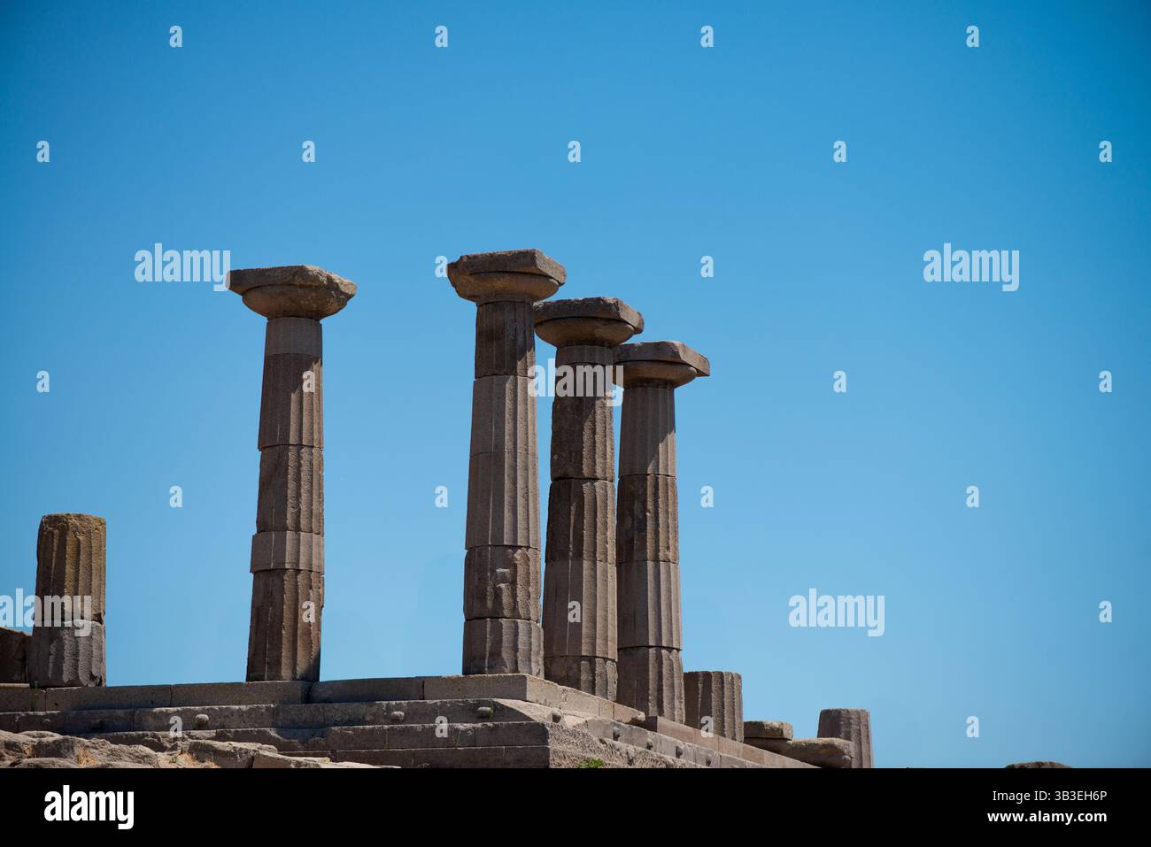 A detailed photograph of an Ancient Roman monolith, standing as a ...