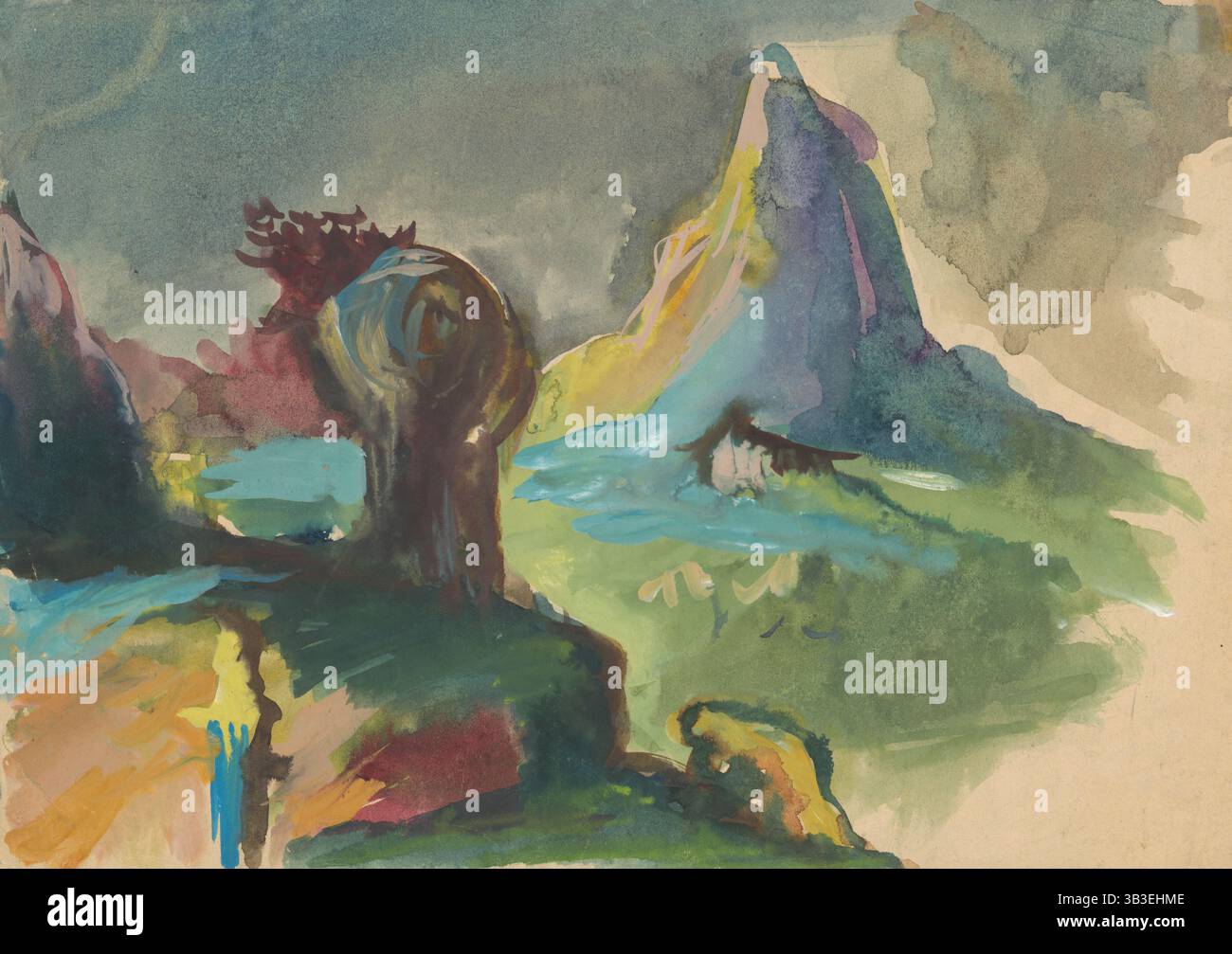 Fairytale Landscape, 1940-1944 Stock Photo - Alamy