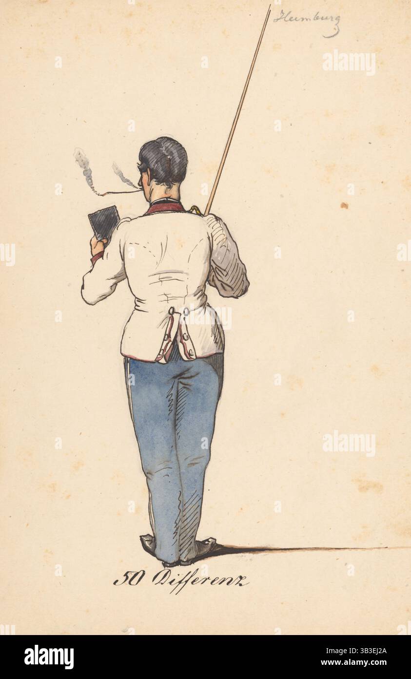 Soldier back view 19th century hi-res stock photography and images - Alamy