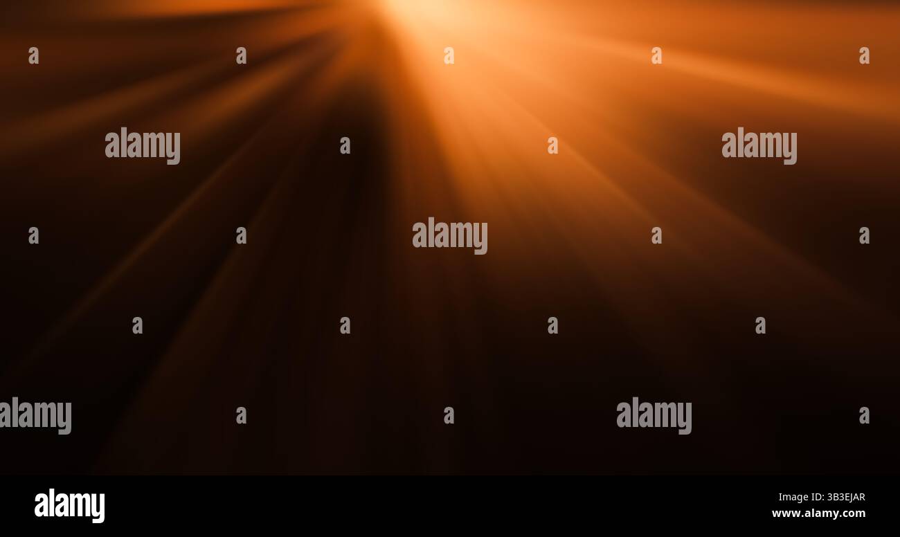 Orange light beams radiating hi-res stock photography and images - Alamy