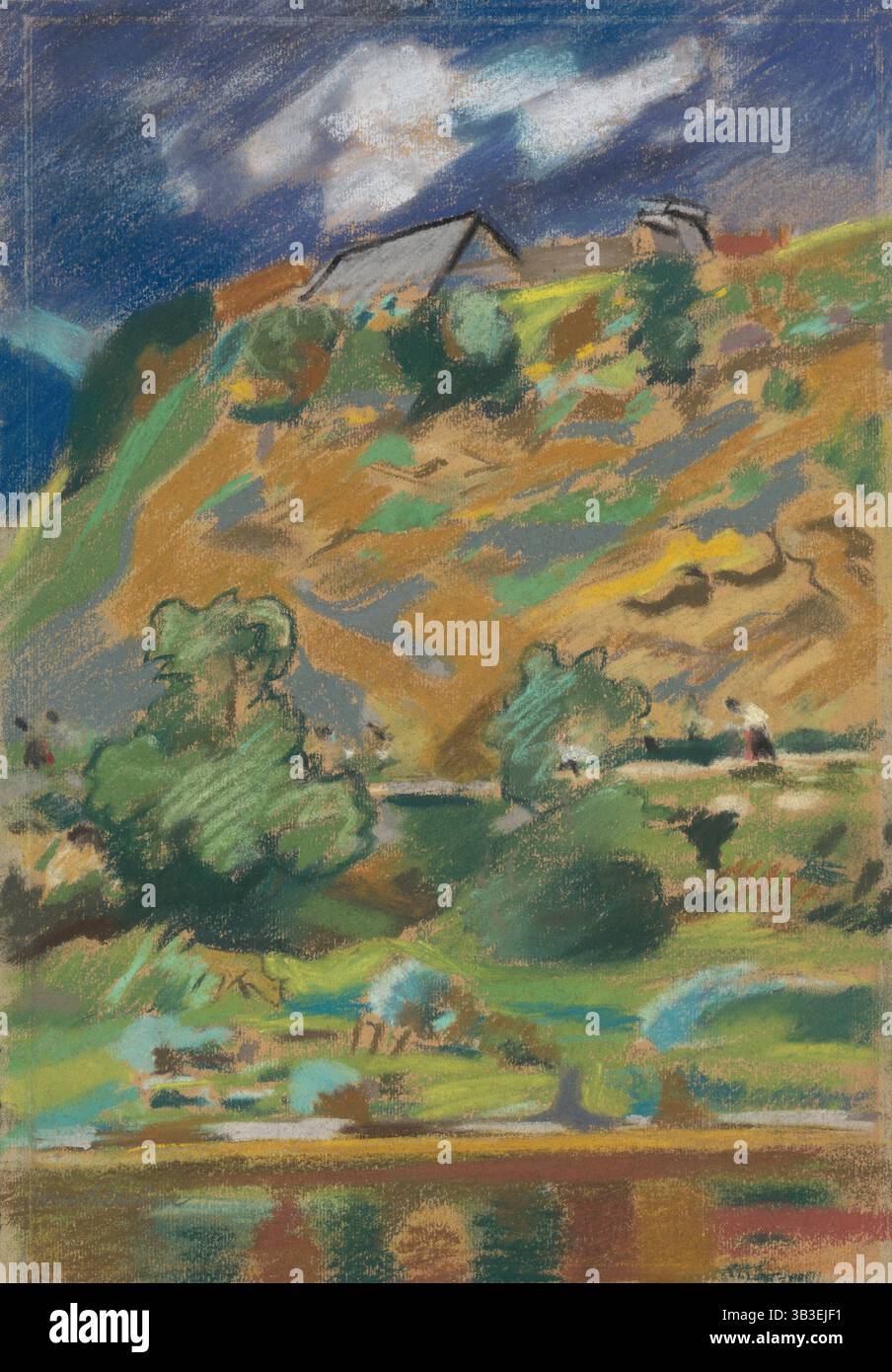 Landscape, around 1940 Stock Photo - Alamy