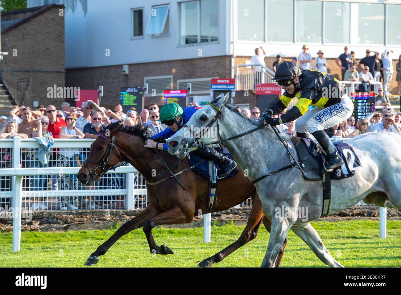 Windsor, Berkshire, UK. 28th April, 2025. Horse EXPERT WITNESS ridden by jockey David Probert ...