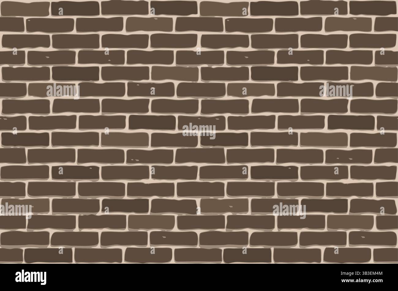 Brown block brick wall Stock Vector Images - Alamy