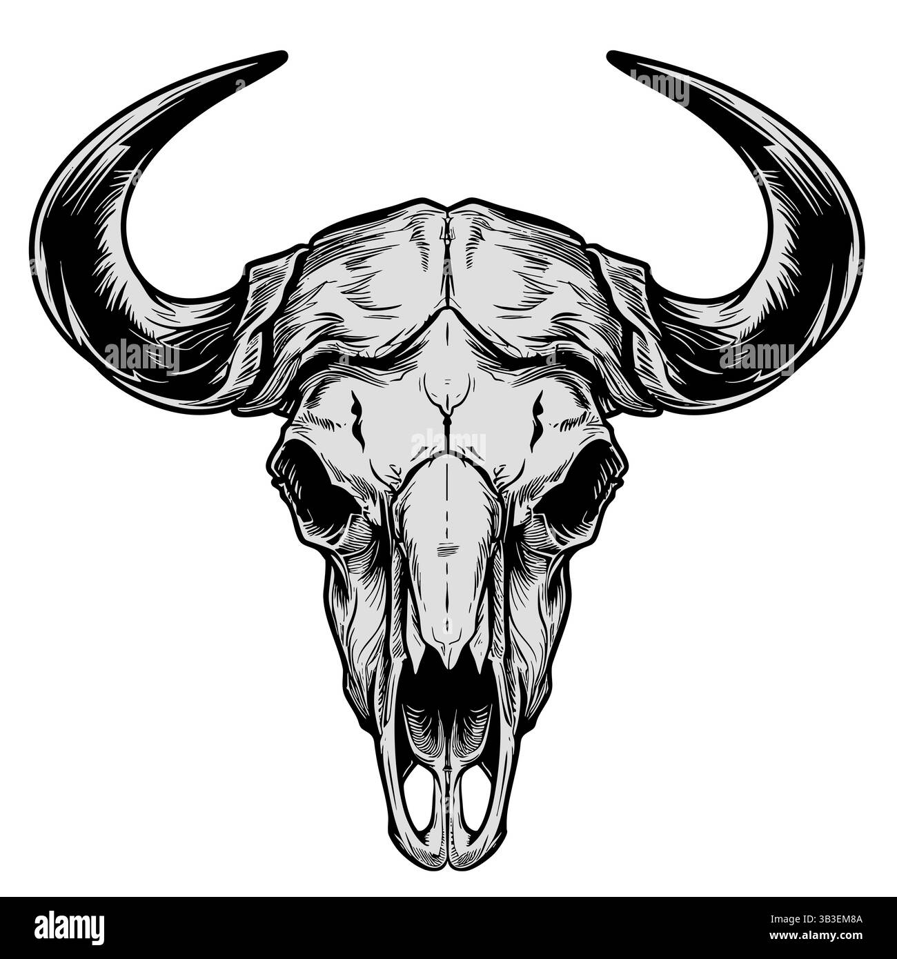 Ethnic bull Black and White Stock Photos & Images - Alamy