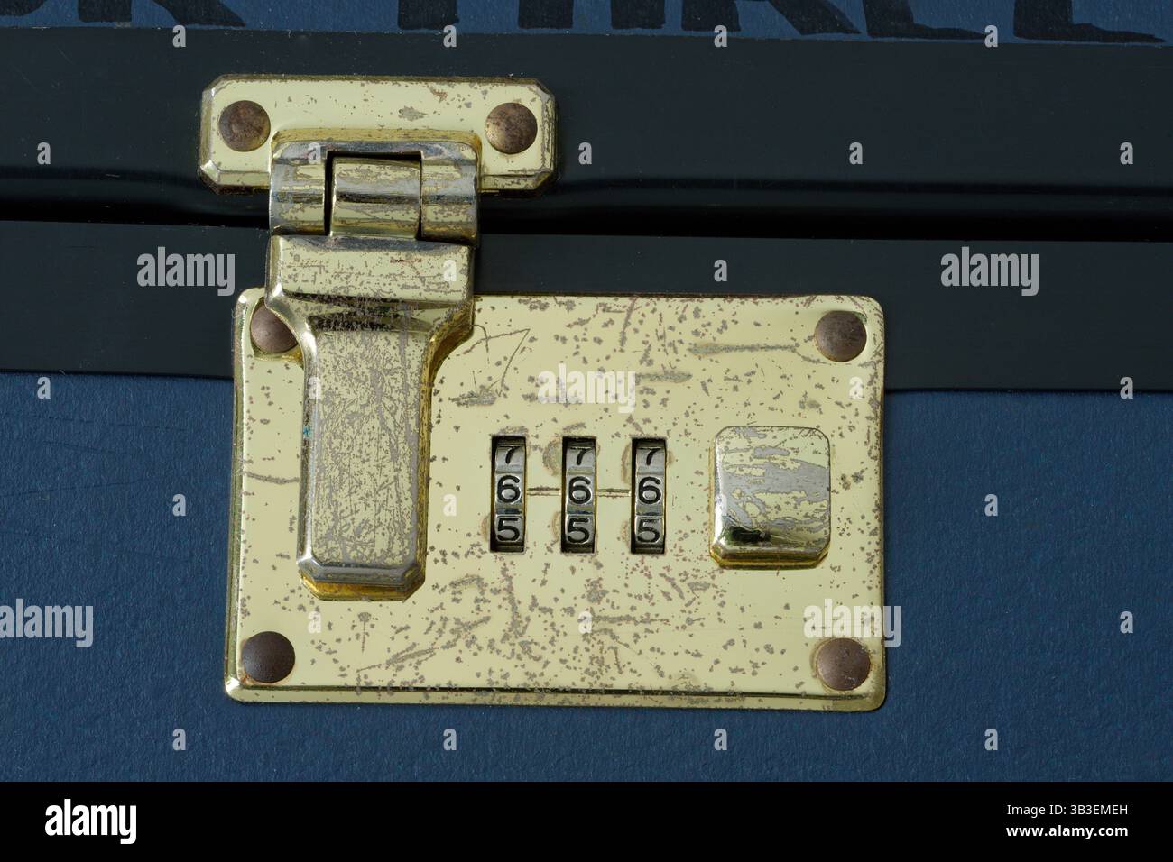 A combination lock with the number 666. A devilish number Stock Photo ...