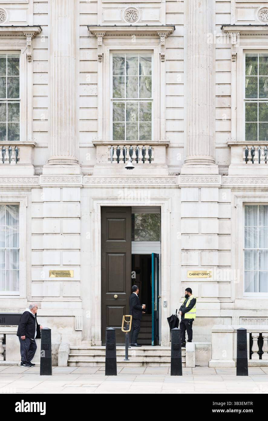 The british Government's Cabinet Office building, Westminster, London ...