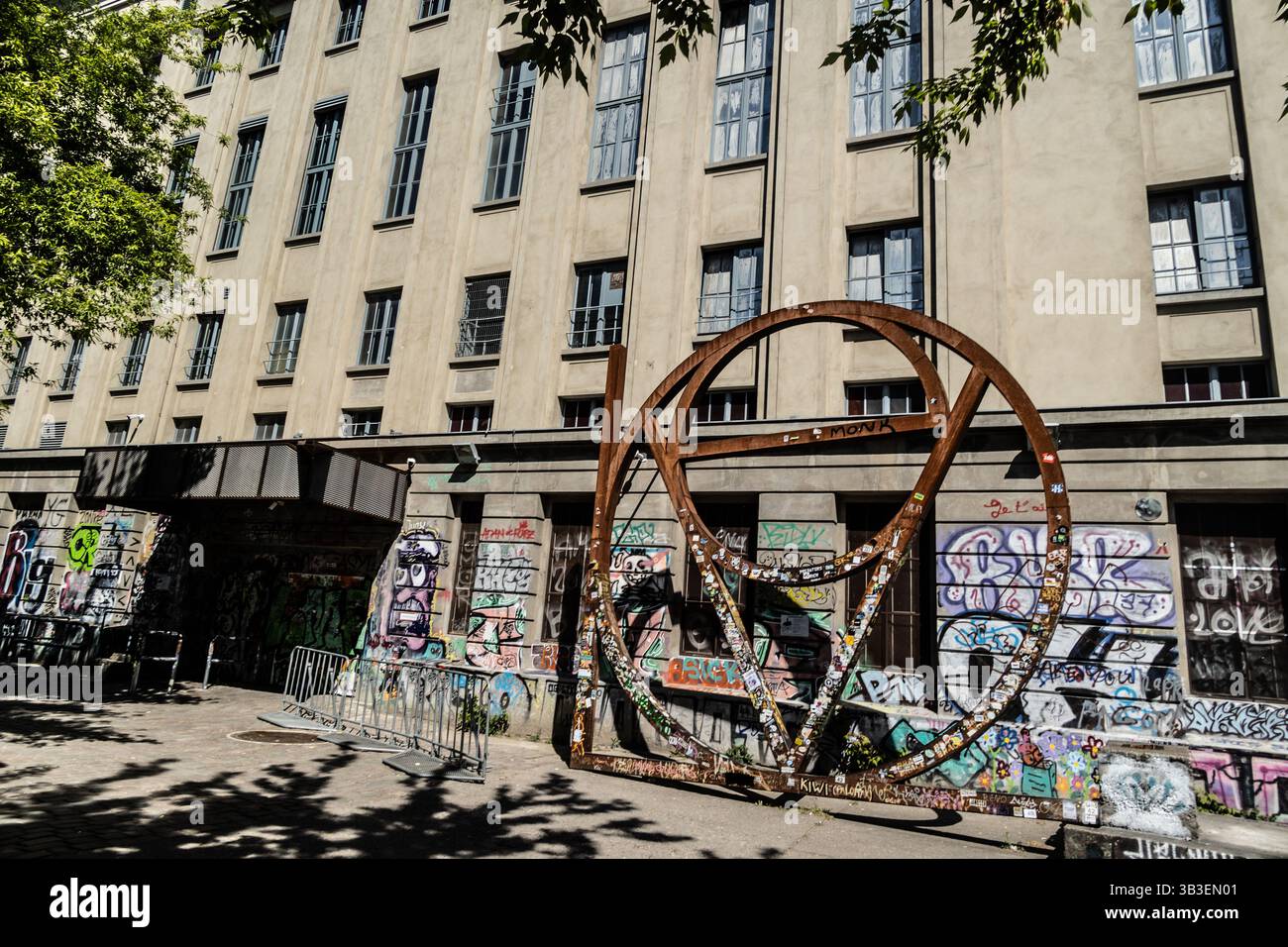 Berlin, Germany. 26th Apr, 2025. The building in which the Berghain ...
