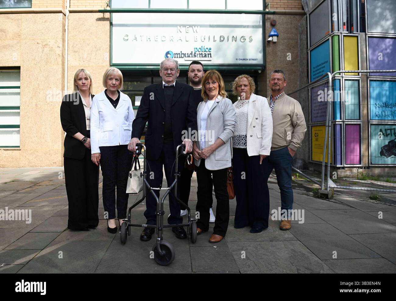 The only suriving member of the Kingsmill massacre Alan Black (third ...