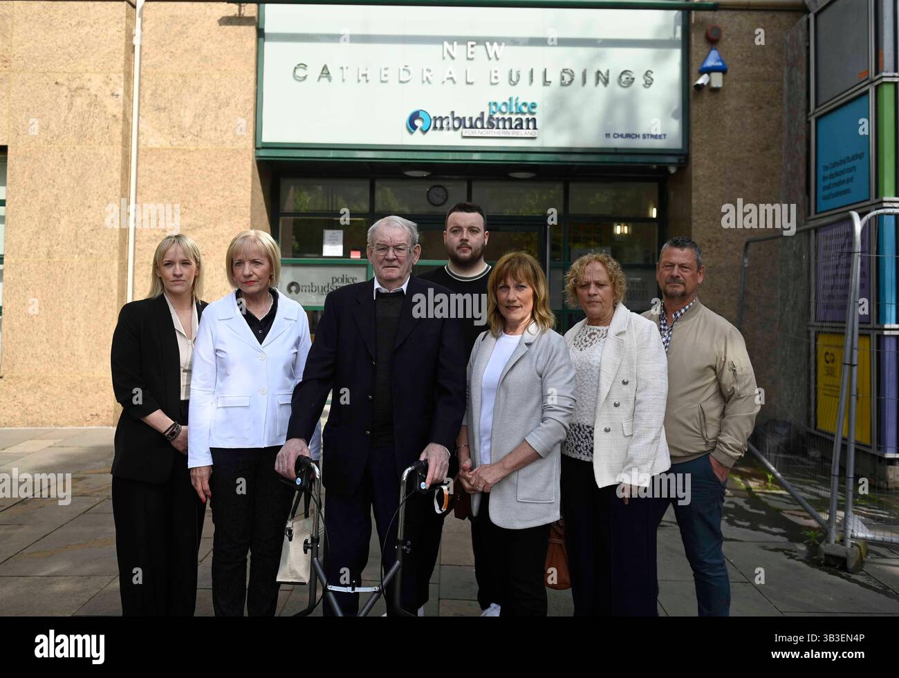 The only suriving member of the Kingsmill massacre Alan Black (third ...