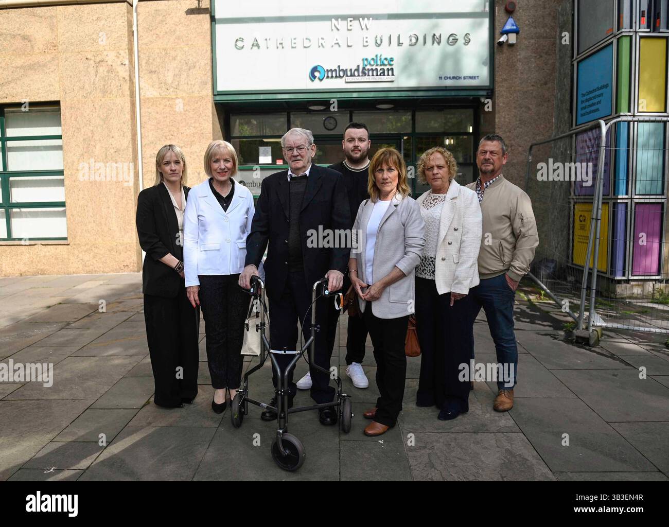 The only suriving member of the Kingsmill massacre Alan Black (third ...