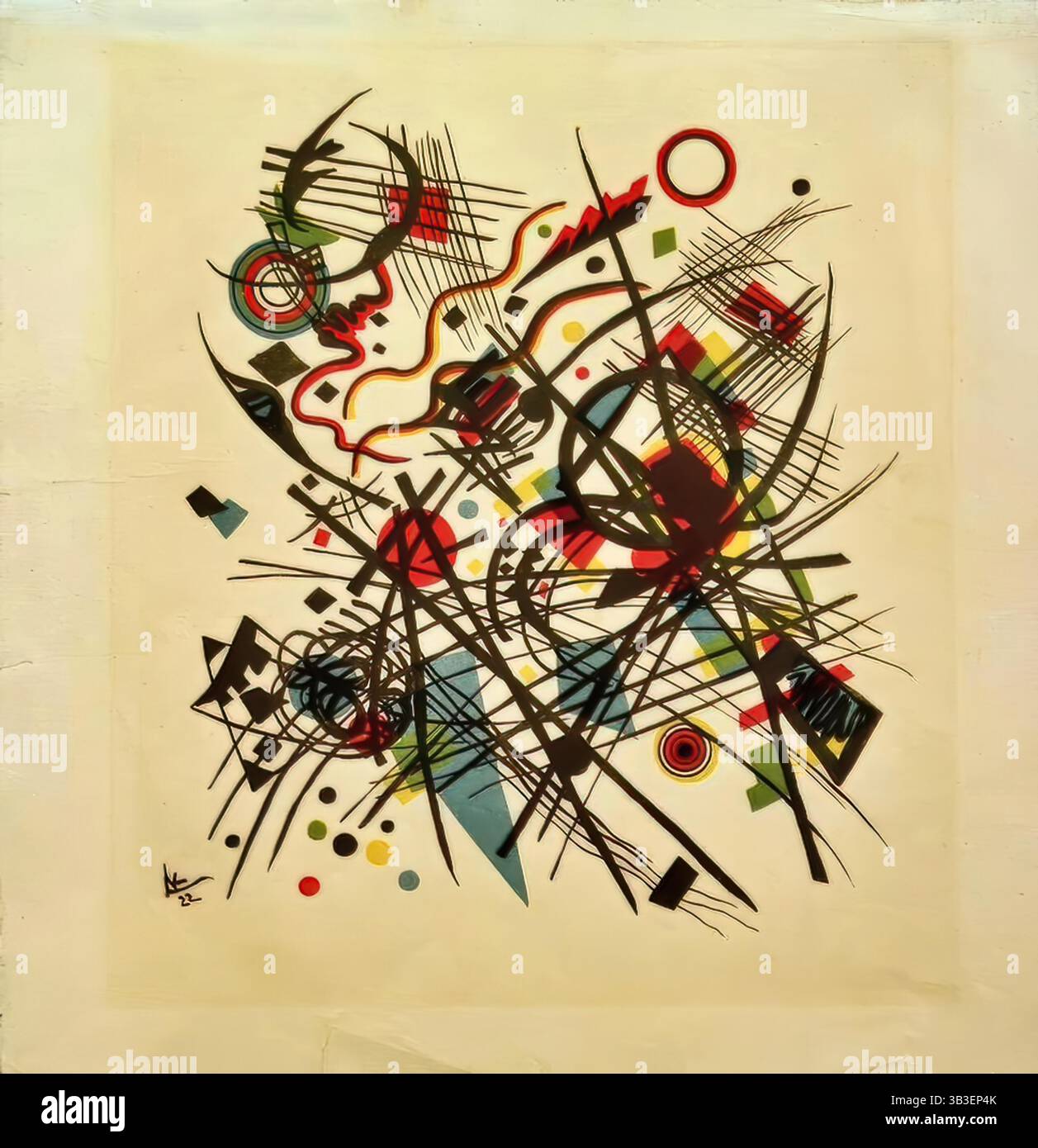 Composition, 1922 (Painting) Kandinsky, Wassily Stock Vector Image ...
