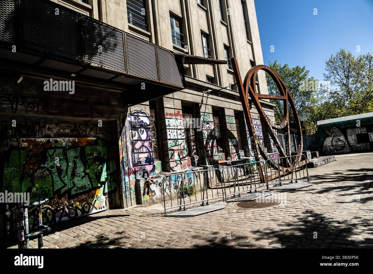 April 26, 2025, Berlin, Germany: The building in which the Berghain ...