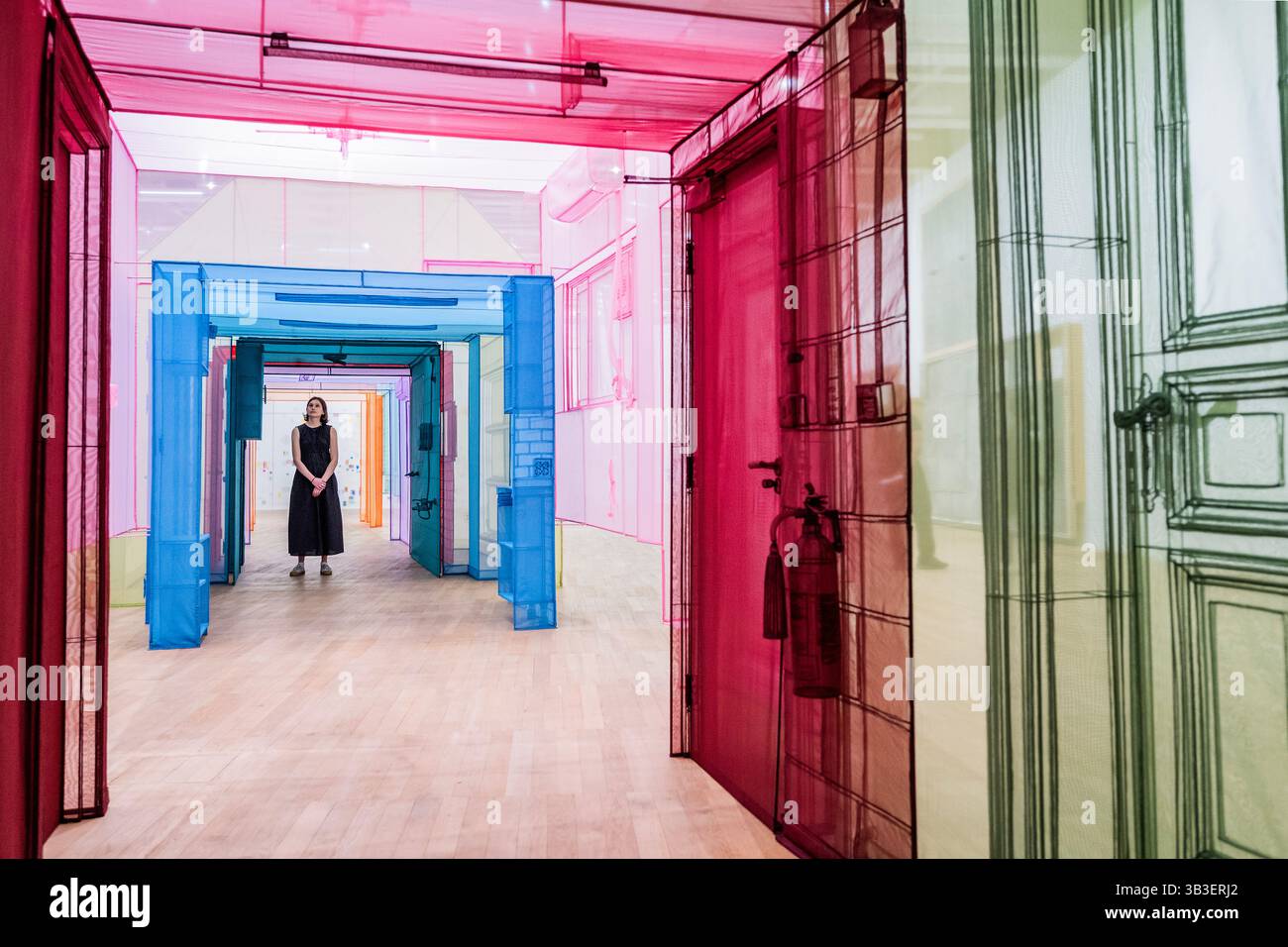 London, UK. 29th Apr, 2025. Nest/s, 2024 - Genesis Exhibition: Do Ho ...