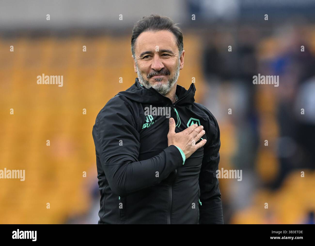 Wolverhampton Wanderers head coach Vitor Pereira celebrates the full ...