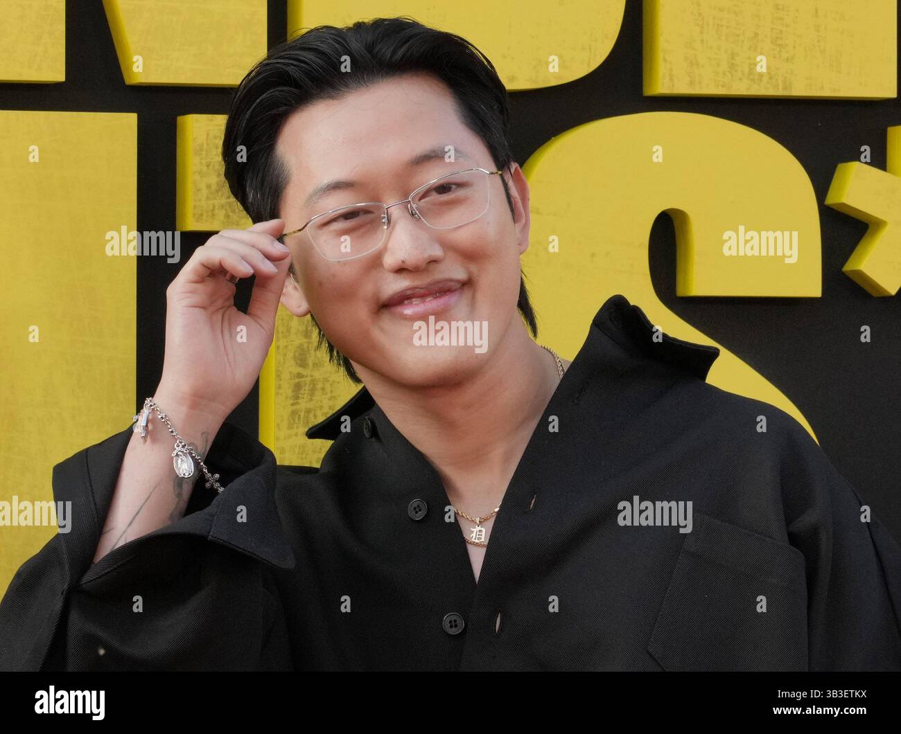 David Suh arrives at the Marvel Studios' THUNDERBOLTS Los Angeles ...