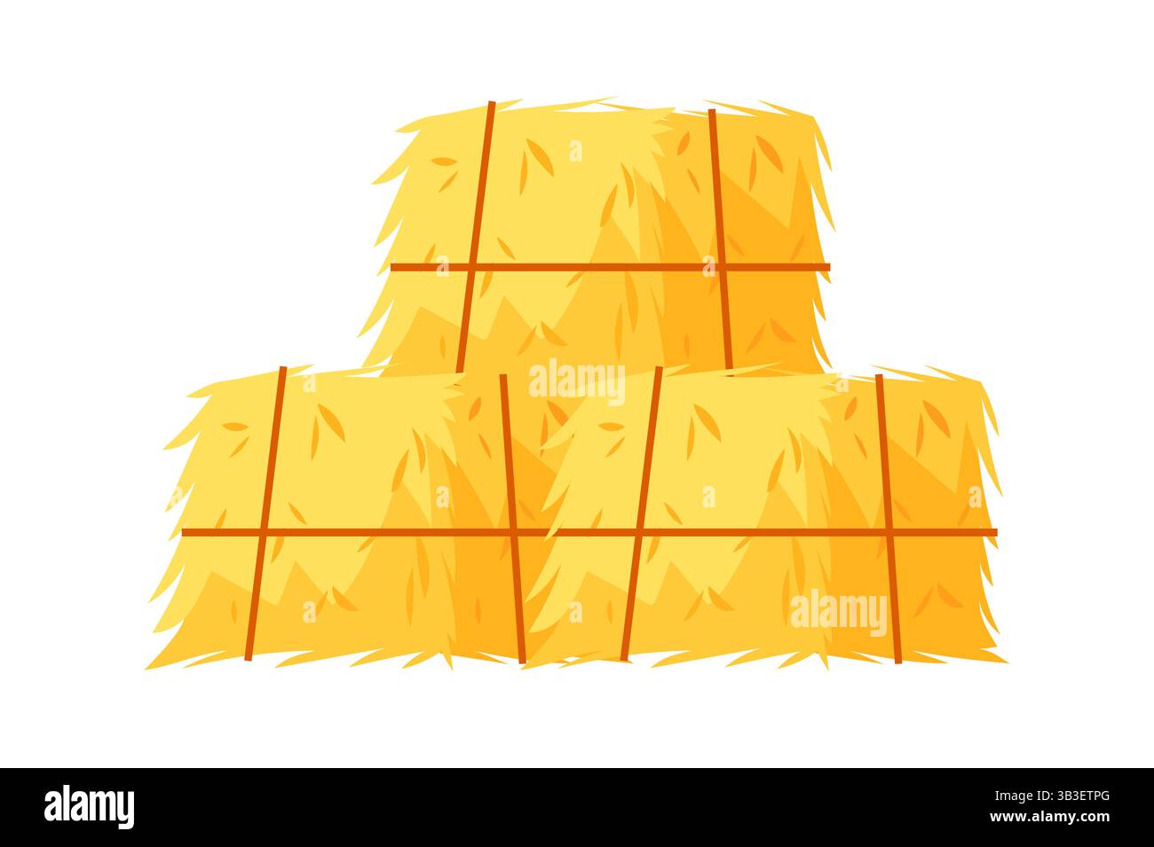 Pyramid hay Stock Vector Images - Alamy