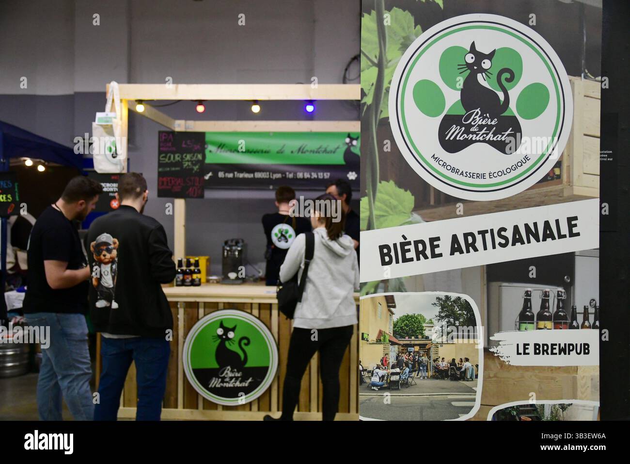 Brewers' stand seen with craft beer tastings at the 8th edition of the ...
