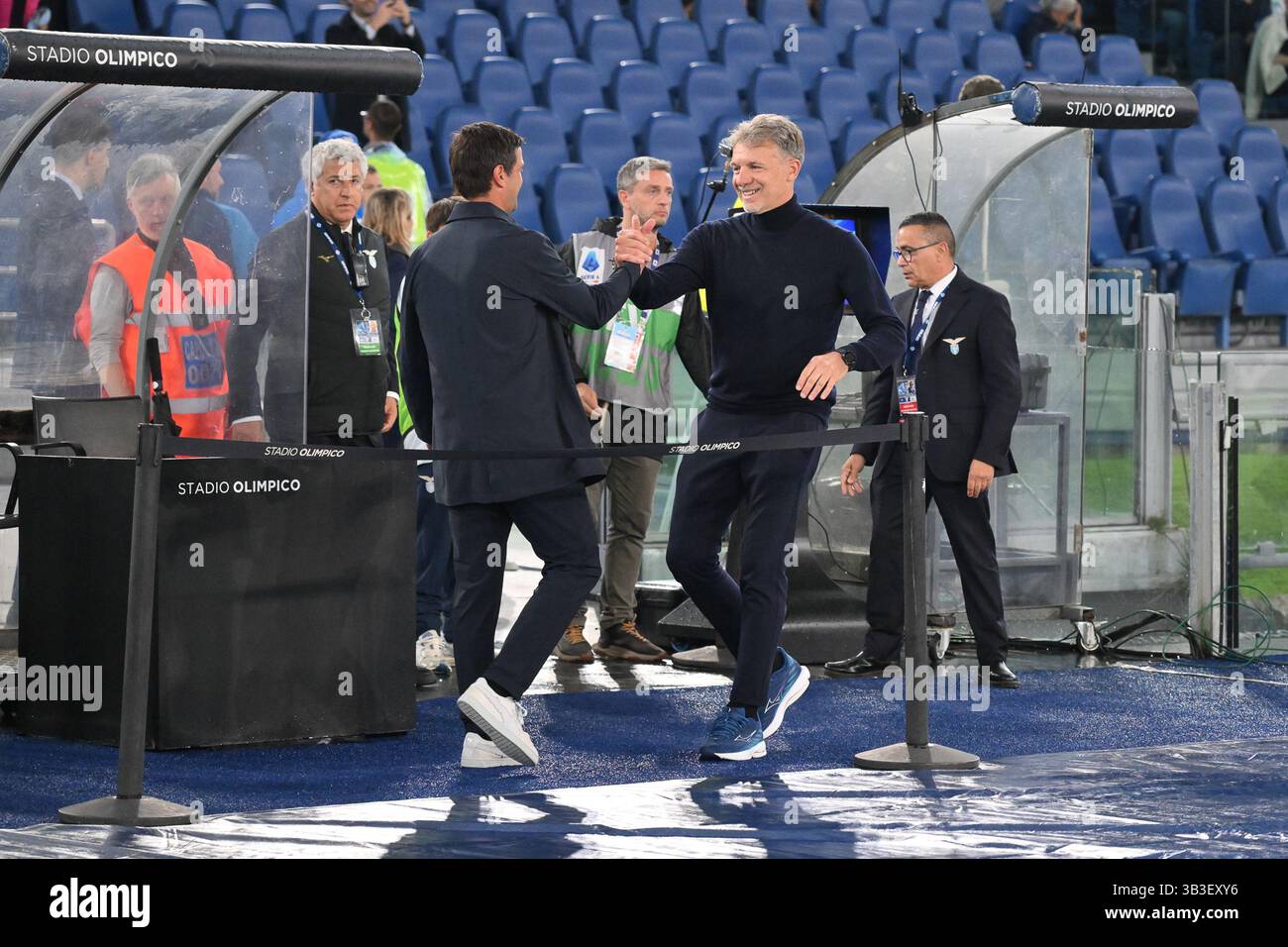 Olimpico Stadium, Rome, Italy - Cristian Chivu head coach of Parma and ...