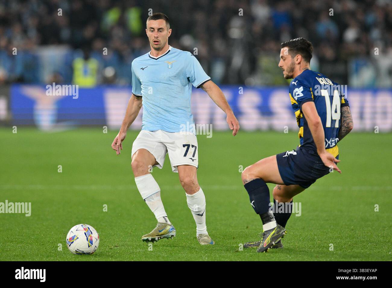 Rome, Italy. 28th Apr, 2025. Olimpico Stadium, Rome, Italy - Adam ...