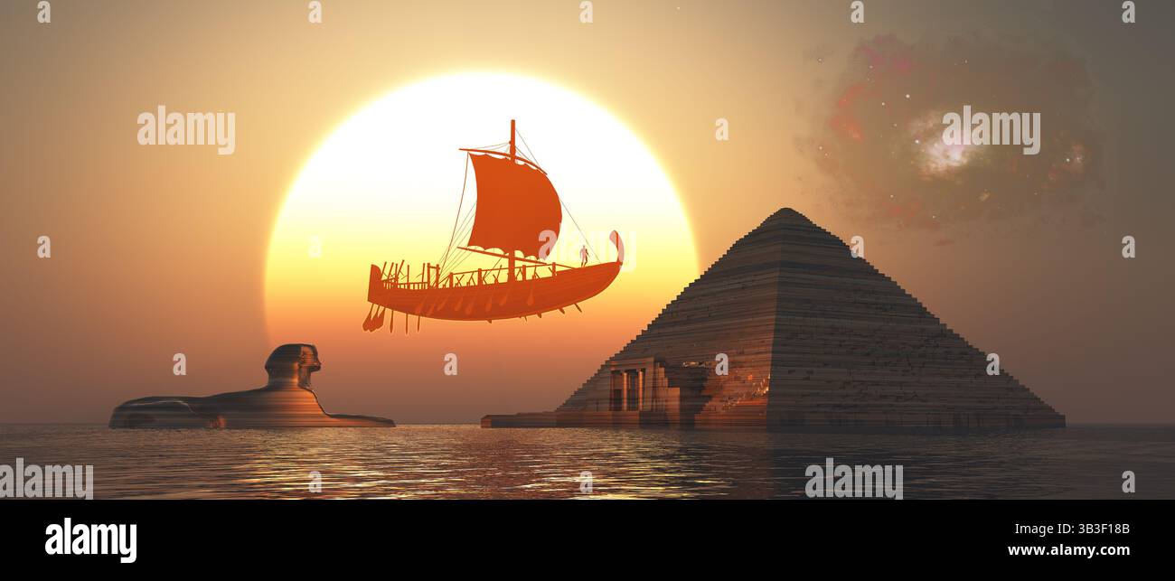 Ancient sailing boat hi-res stock photography and images - Alamy