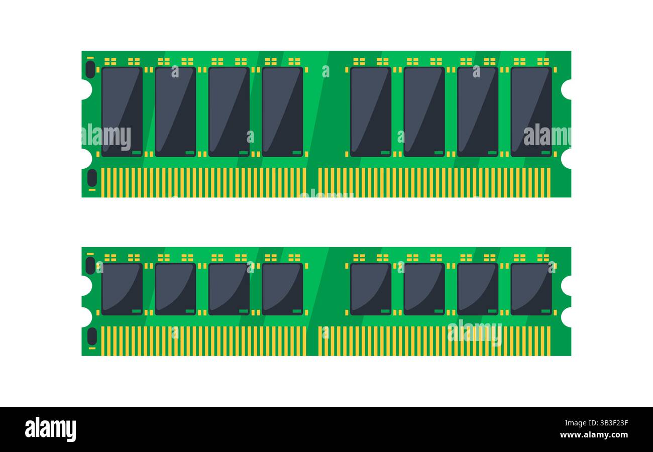 Motherboard upgrade Stock Vector Images - Alamy