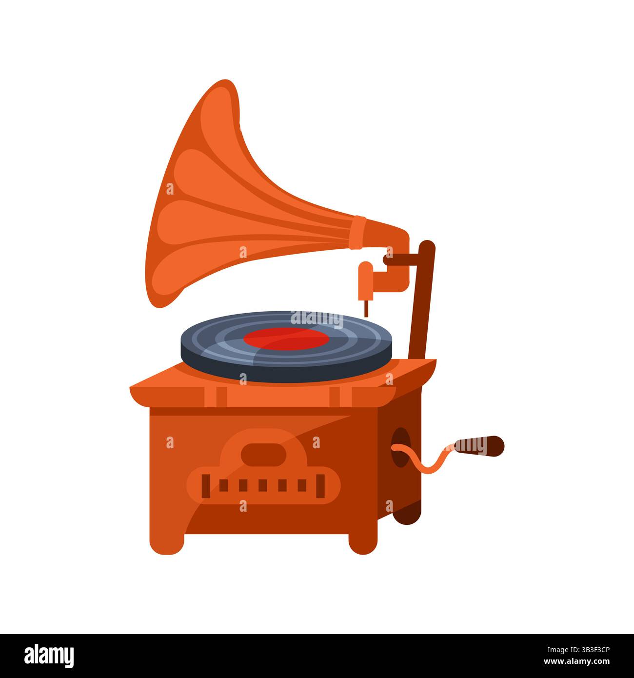 Antique horn collection Stock Vector Images - Alamy