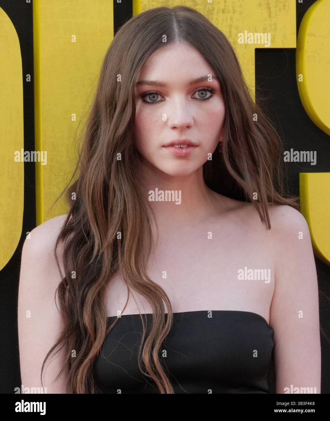 Los Angeles, USA. 28th Apr, 2025. Alexa Swinton arrives at the Marvel ...