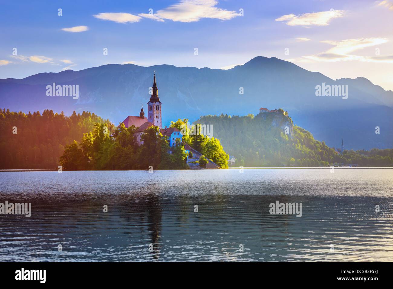 Lake Bled, Slovenia Bohinj Glacier, Tectonic origin, thermal springs ...