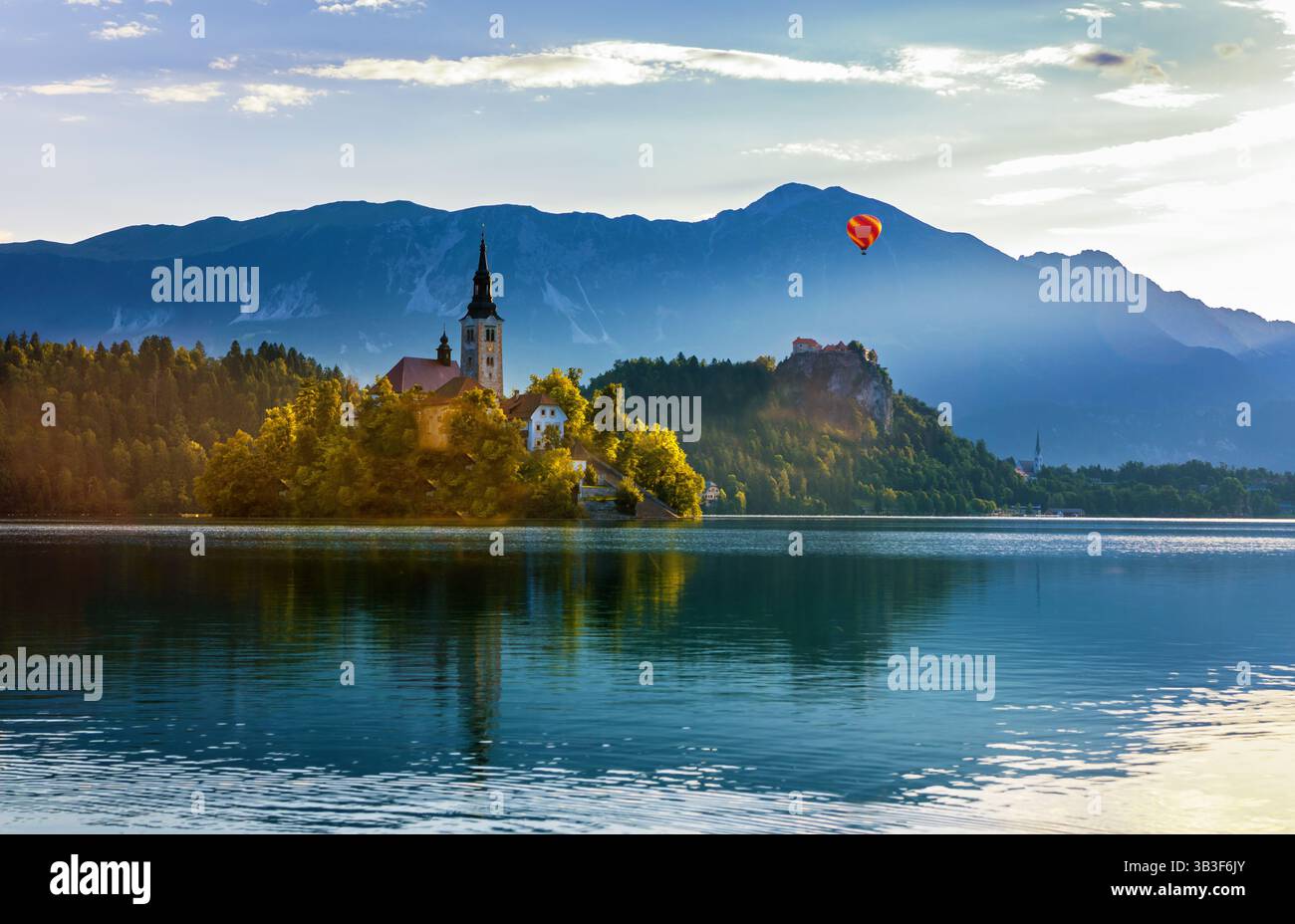Lake Bled, Slovenia Bohinj Glacier, Tectonic origin, thermal springs ...