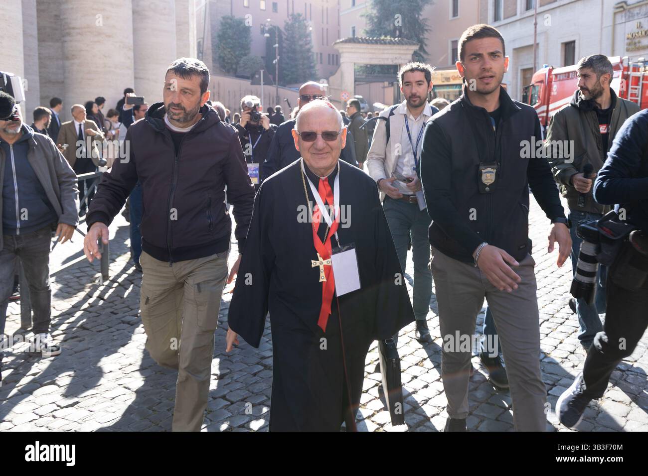 Rome, Italy. 29th Apr, 2025. Cardinal Louis Raphaël I Sako near St ...