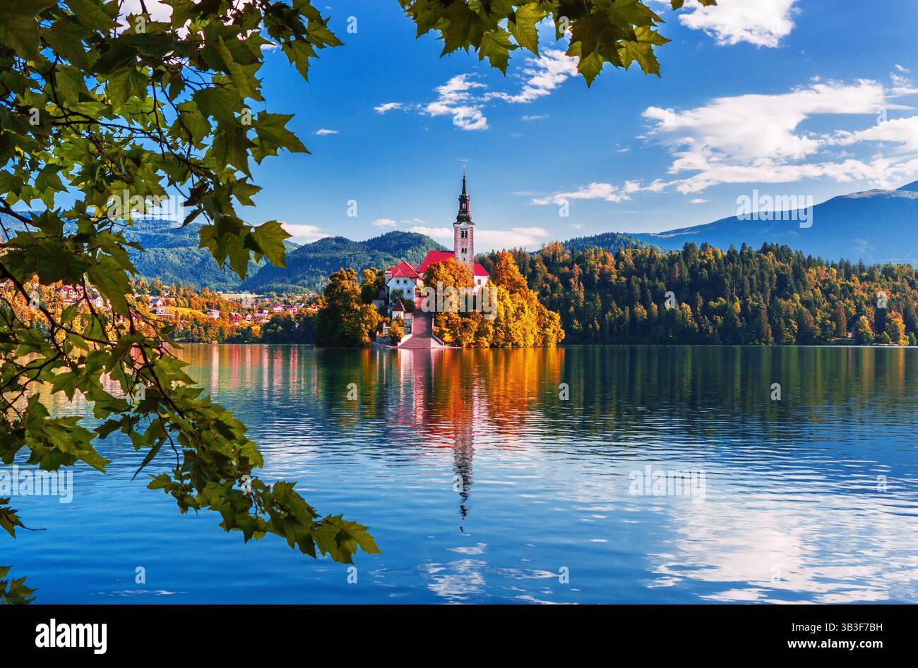 Lake Bled, Slovenia Bohinj Glacier, Tectonic origin, thermal springs ...