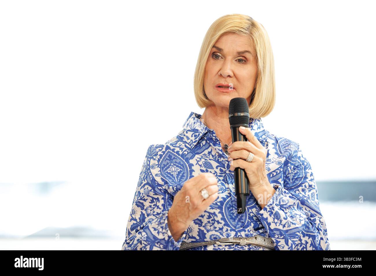 29 April 2025, North Rhine-Westphalia, Gütersloh: Brigitte Mohn ...