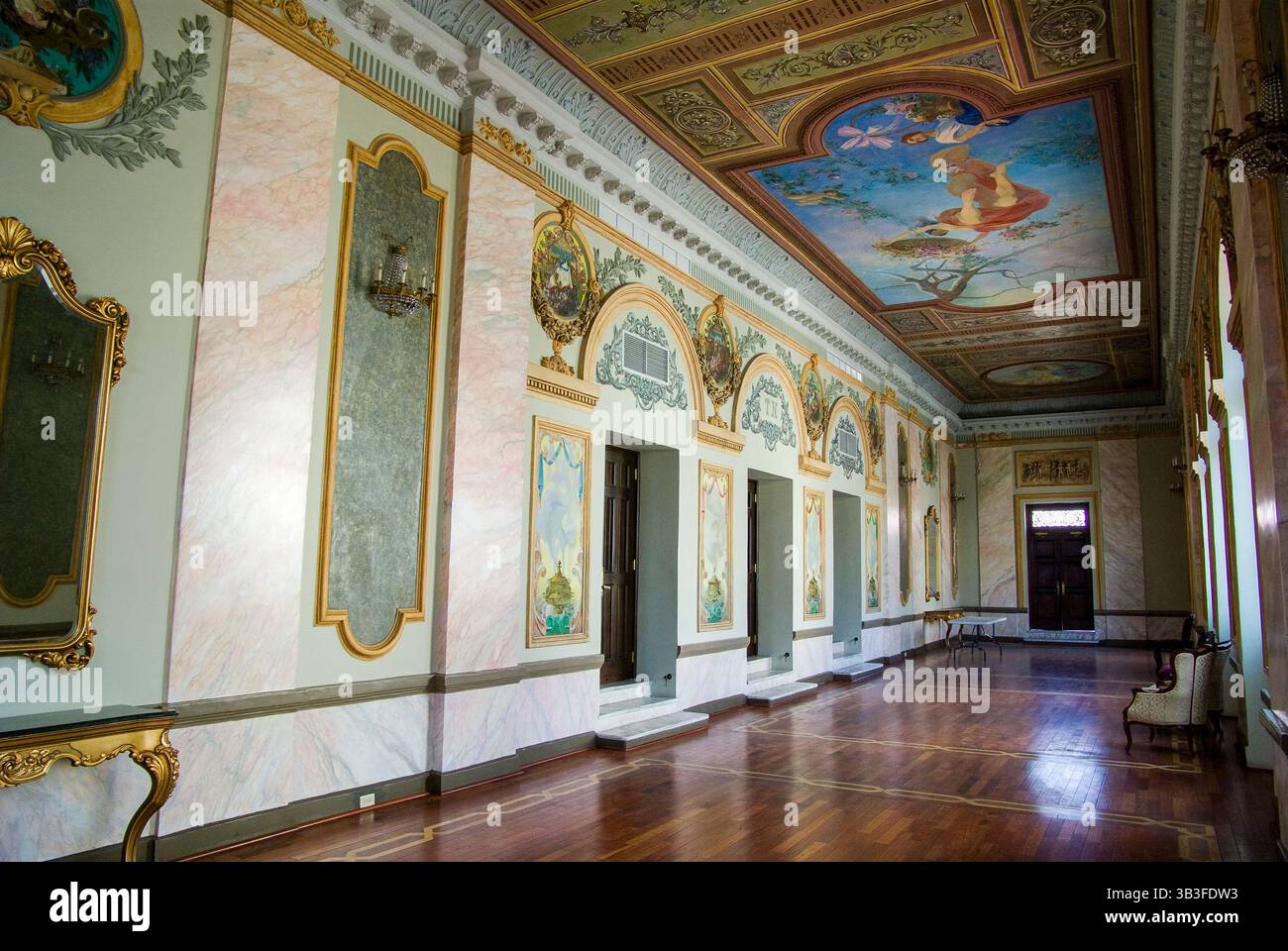 Panama.Panama City.The National Theatre (1905 G.N.Ruggieri).Interior ...