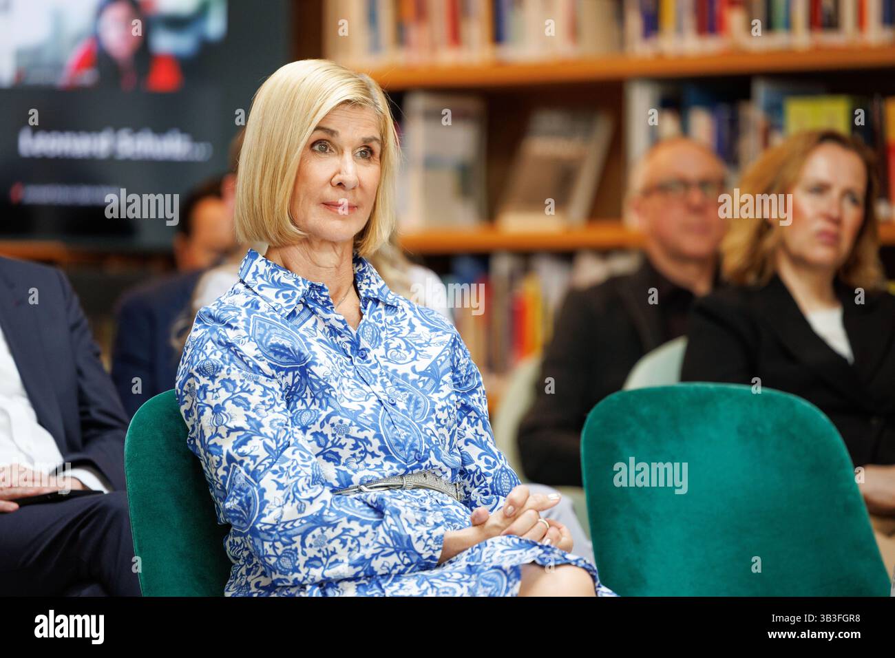 29 April 2025, North Rhine-Westphalia, Gütersloh: Brigitte Mohn ...