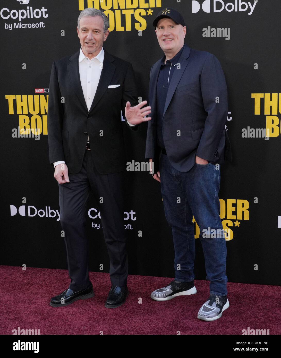 Los Angeles, USA. 28th Apr, 2025. (L-R) Bob Iger and Paul Feig at the ...